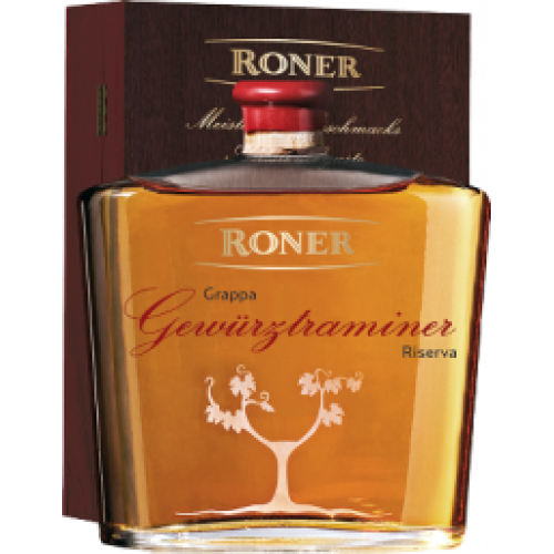 Grappa Gewurztraminer Riserva | 70 cl, 42% | Roner | Italia