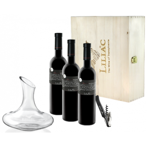 Liliac Merlot Private Selection 2017 Cutie Lemn 3 st | Liliac Winery ...